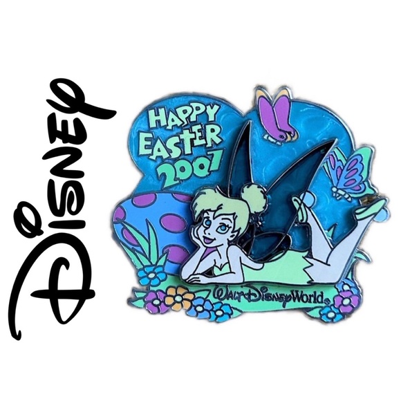 Disney | Other | Walt Disney World Trading Pins Tinker Bell Easter ...